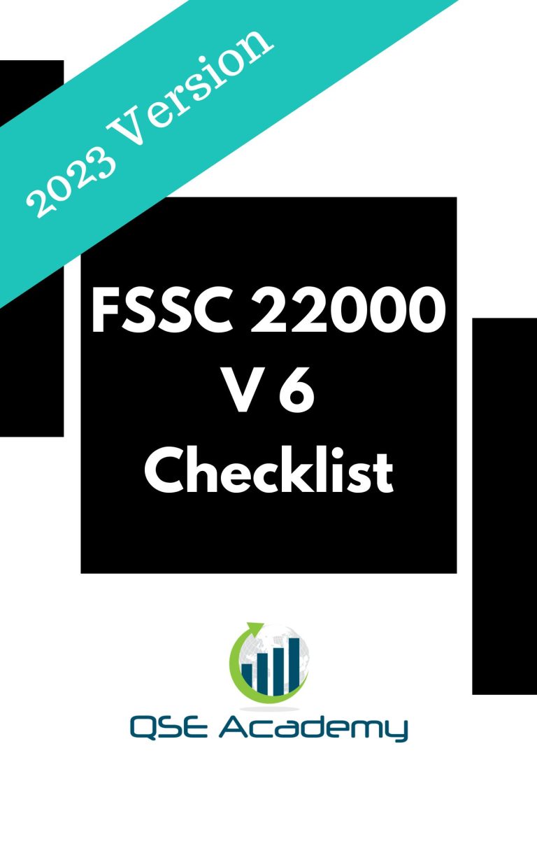 FSSC 22000 V6 Checklist PDF [Download]