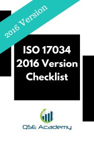 ISO 17034 2016 Checklist PDF [Download]
