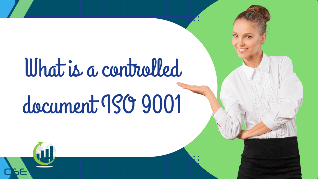 What is a controlled document ISO 9001?