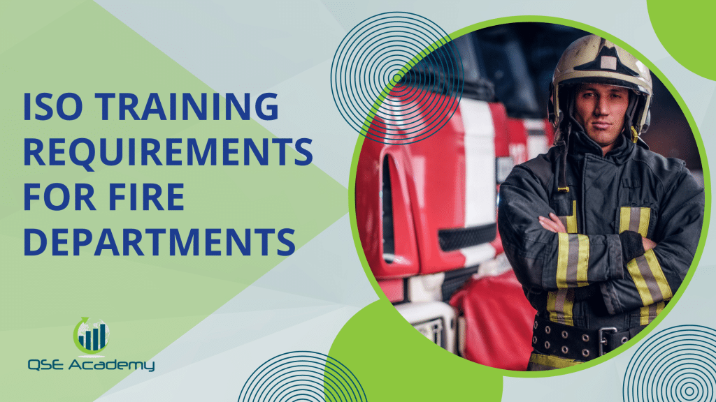 ISO Training Requirements for Fire Departments