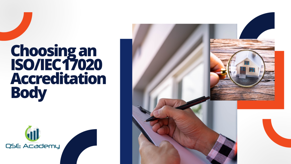 Choosing an ISO/IEC 17020 Accreditation Body