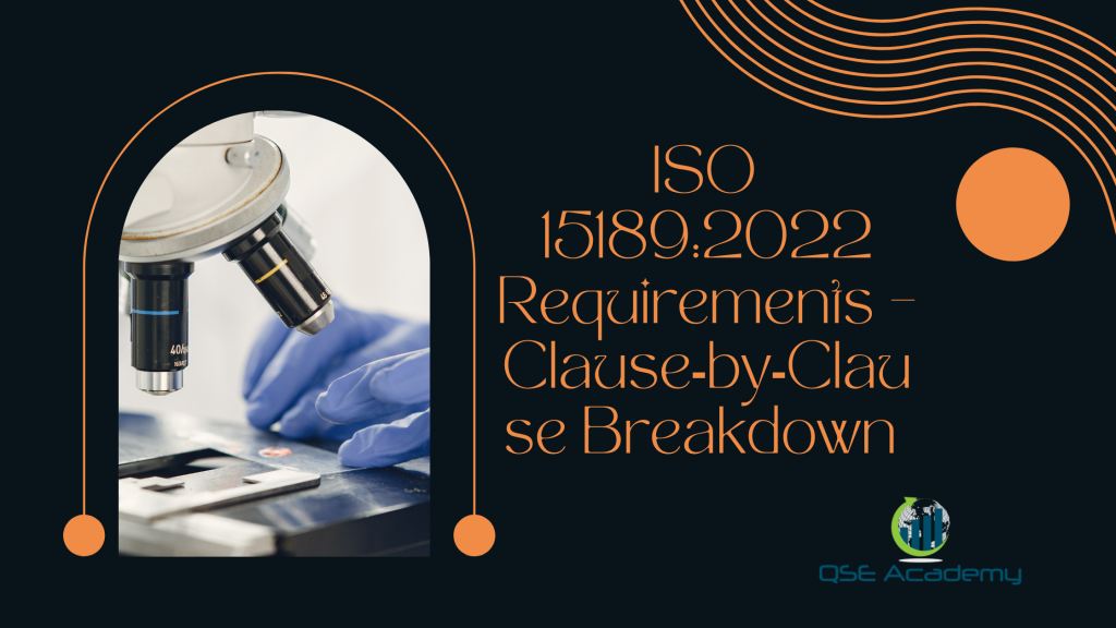 ISO 15189:2022 Requirements Overview