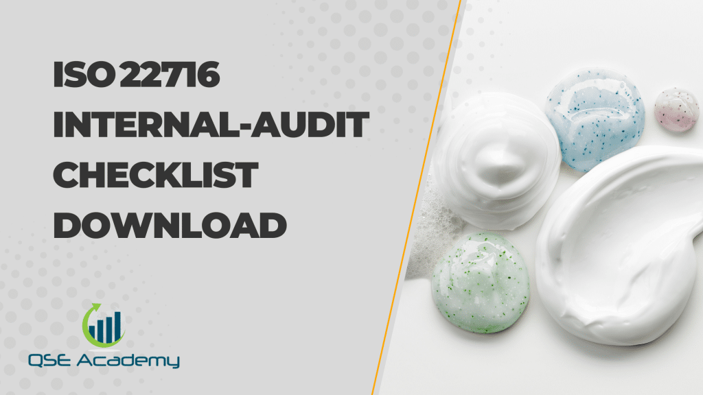 ISO 22716 Internal-Audit Checklist