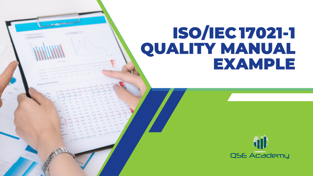ISO/IEC 17021‑1 Quality Manual Example - Qse academy