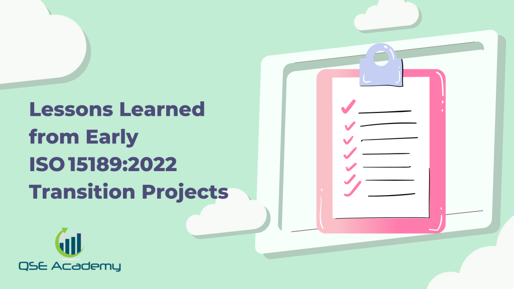 Lessons from ISO 15189:2022 Projects