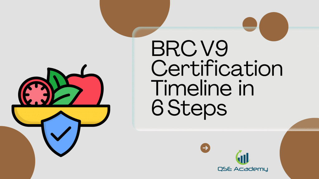 BRC V9 Certification Timeline in 6 Steps - Qse academy
