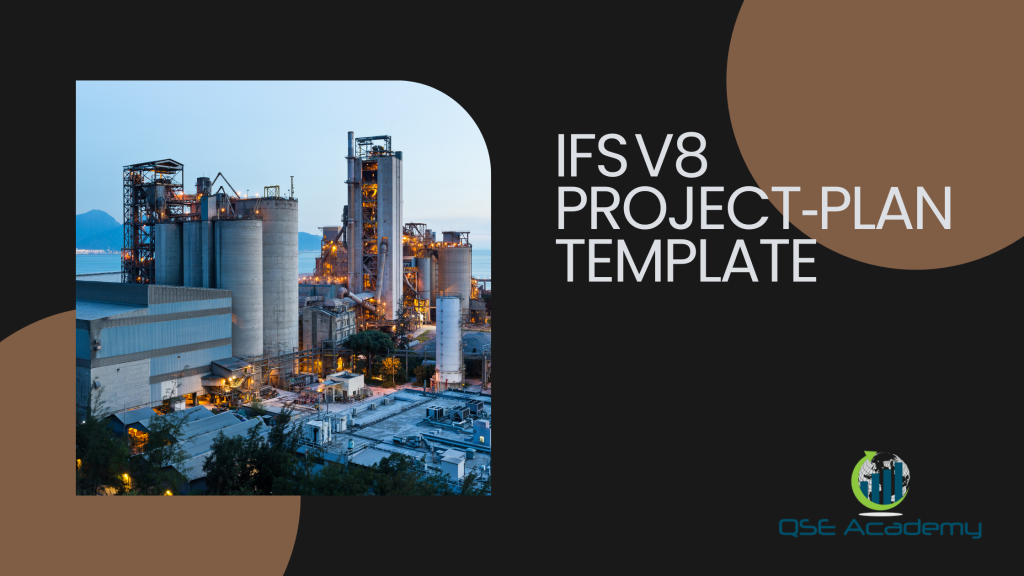 IFS V8 Project‑Plan Template - Qse academy