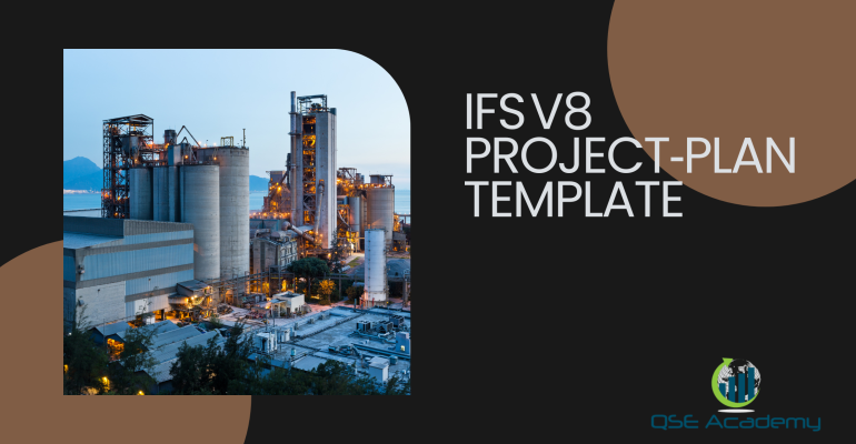 IFS V8 Project‑Plan Template - Qse academy