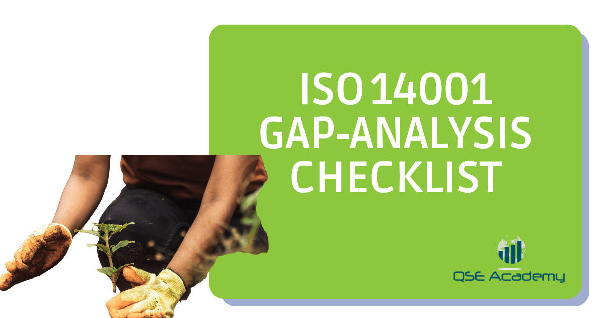 ISO 14001 Gap‑Analysis Checklist - Qse academy