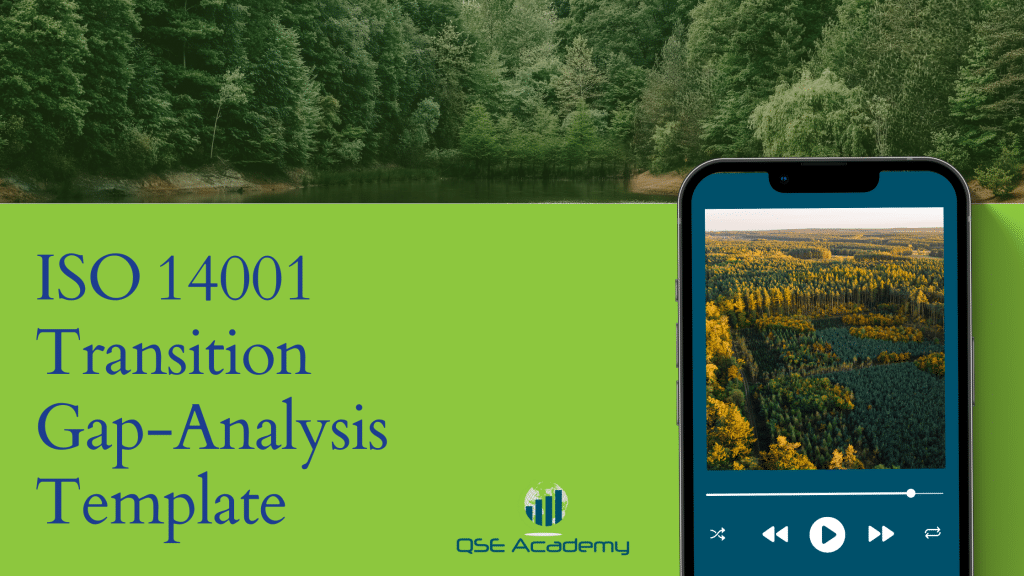 ISO 14001 Transition Gap‑Analysis Template - Qse academy