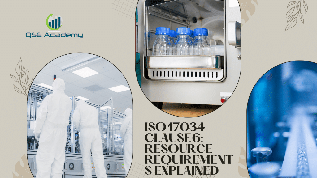 ISO 17034 Clause 6: Resource Requirements Explained - Qse academy