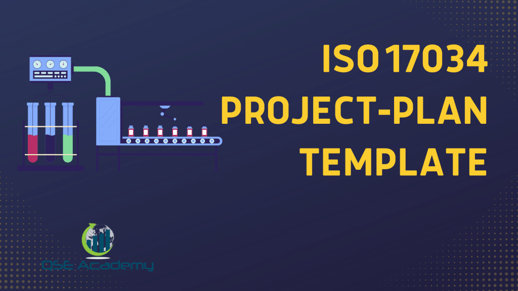 ISO 17034 Project‑Plan Template - Qse academy