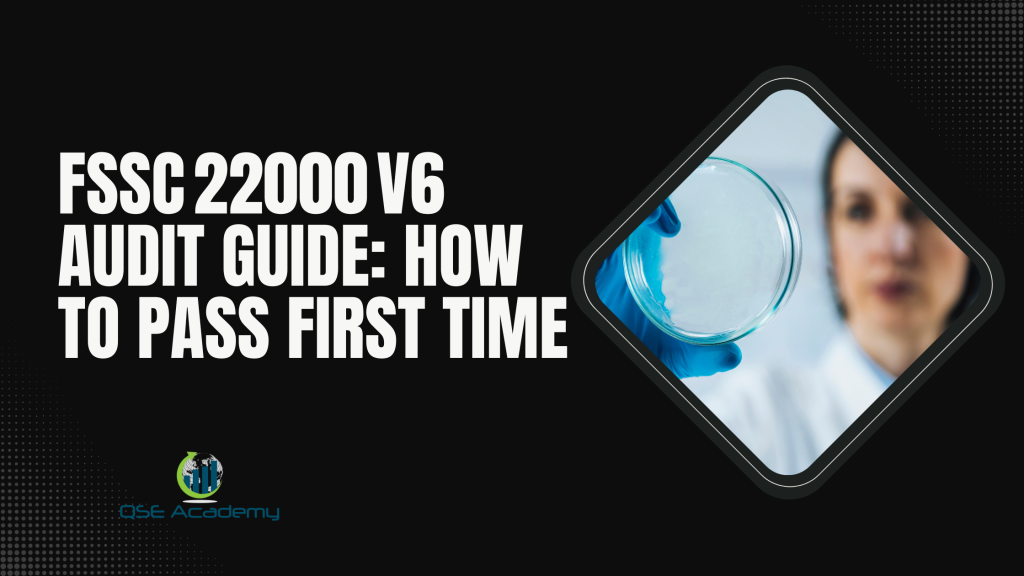 FSSC 22000 V6 Audit Guide: How to Pass First Time - Qse academy