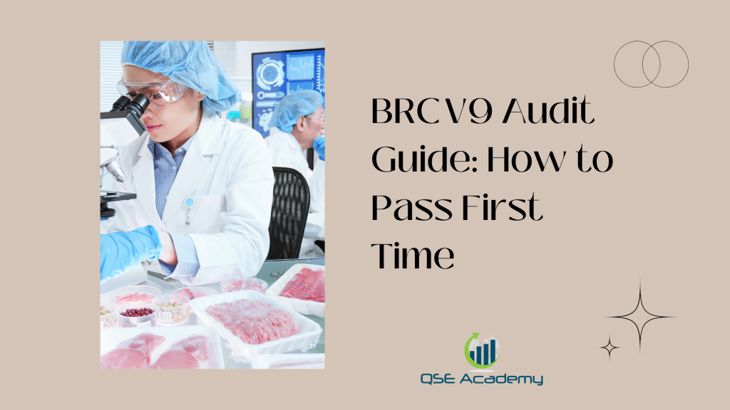BRC V9 Audit Guide: How to Pass First Time - Qse academy